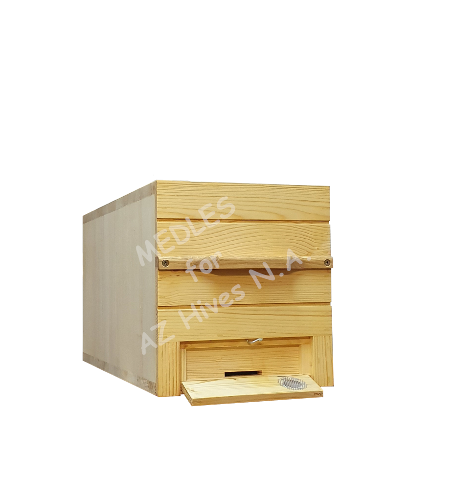 7-Frame AŽ (Langstroth dimensions) Nucleus Hive – AZ Hives North America