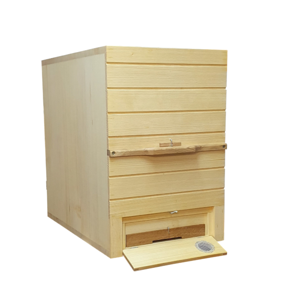 3-Level, 30-Frame, Slovenian AZ-Langstroth Hive – AZ Hives North America
