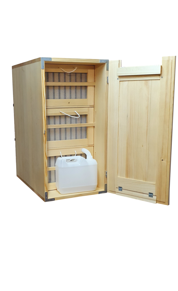 3-Level, 30-Frame, Slovenian AZ-Langstroth Hive – AZ Hives North America