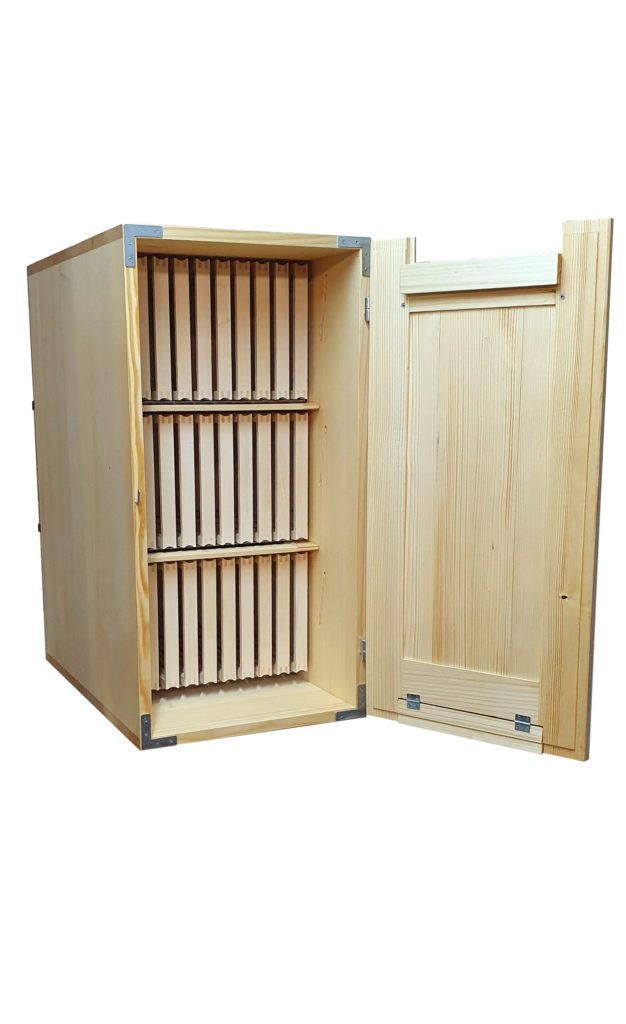 3-Level, 30-Frame, Slovenian AZ-Langstroth Hive – AZ Hives North America